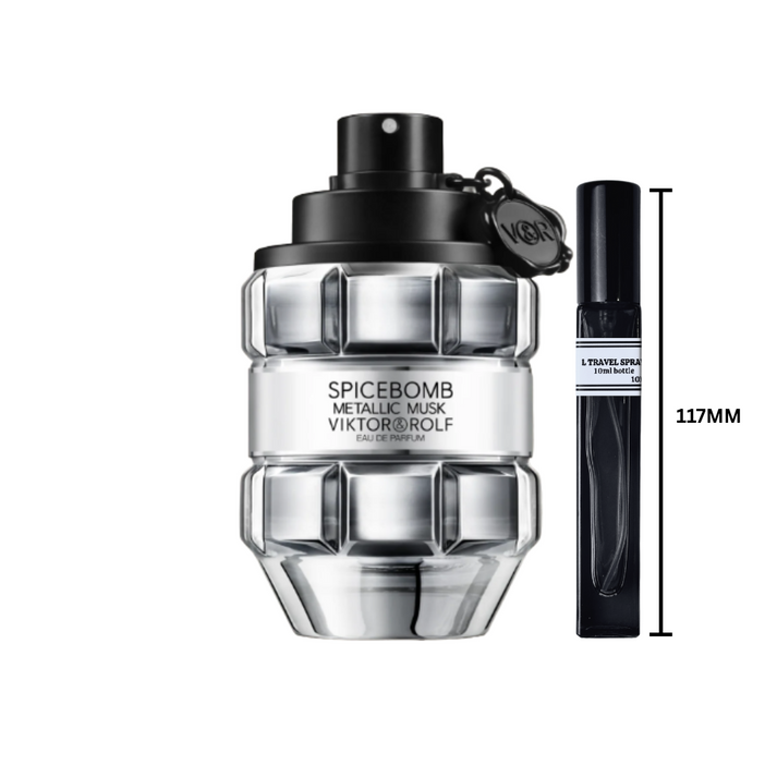 Spicebomb Metallic Musk Sample – Viktor & Rolf Eau de Parfum – Scent Suave