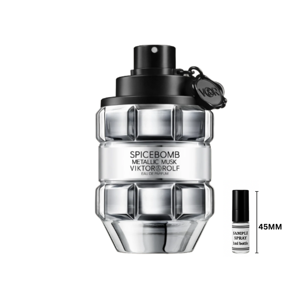 Spicebomb Metallic Musk Sample – Viktor & Rolf Eau de Parfum – Scent Suave